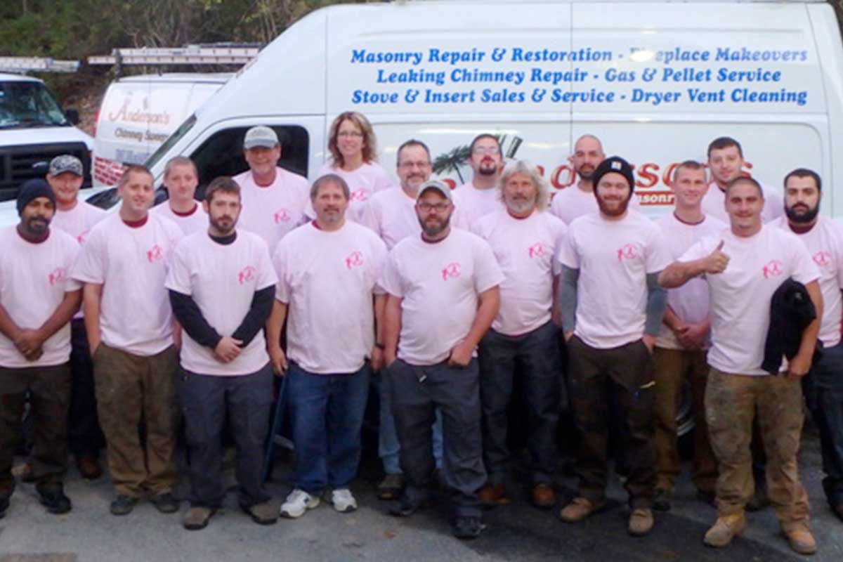 Anderson’s Chimney Partners with Sweep Away Cancer