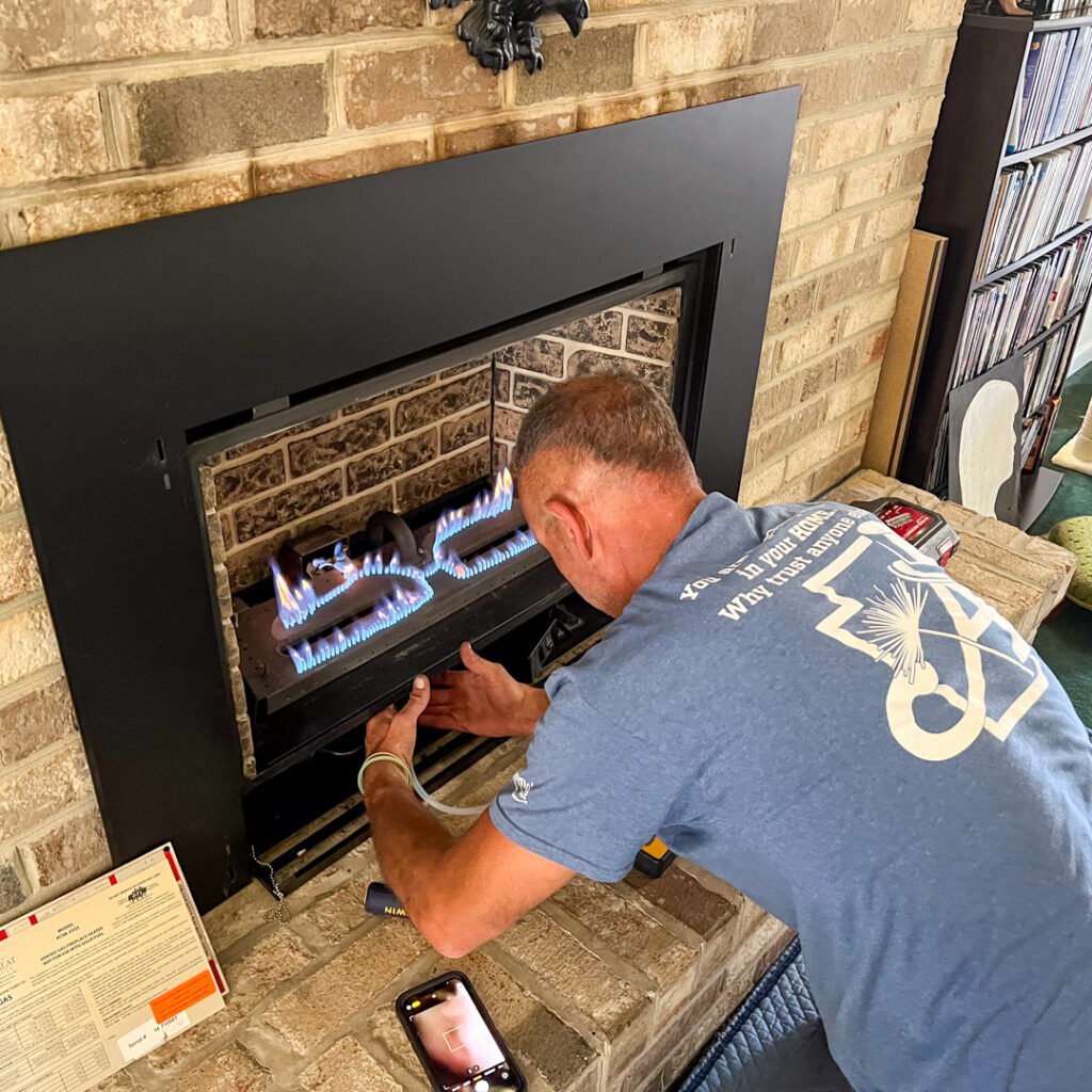 Gas Burning Fireplace Installs | Licensed & Insured Gas Services